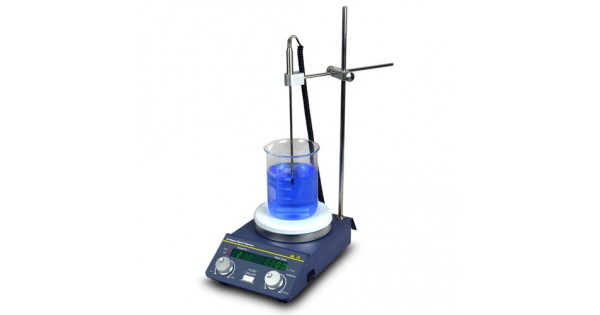 Hot plate up to 340C with LCD display, no stirring feature | BT Lab Systems