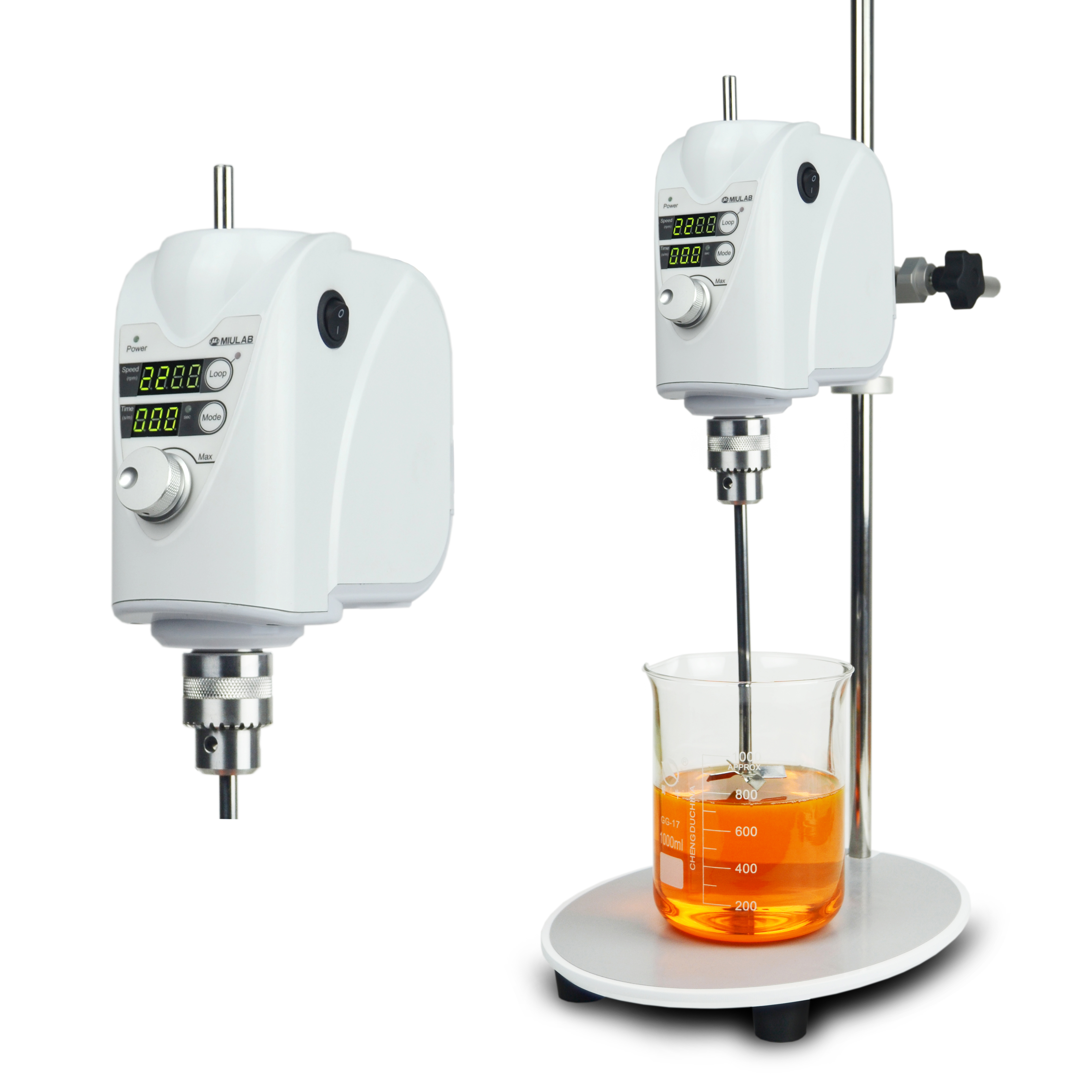 Digital Overhead Stirrer & LED Display | BT Lab Systems