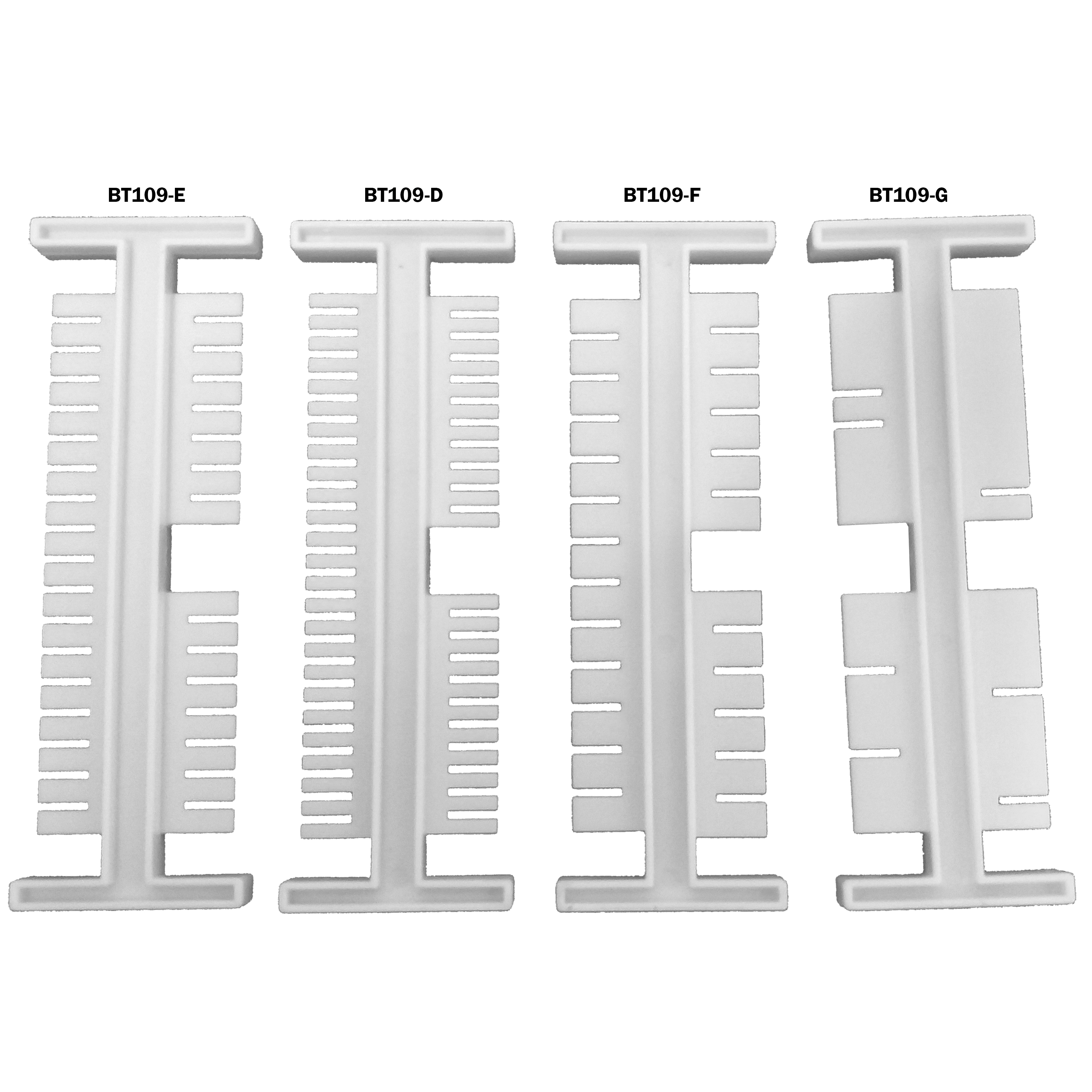Gel Comb (1mm thick with 25/11 teeth) for BT109 Horizontal ...