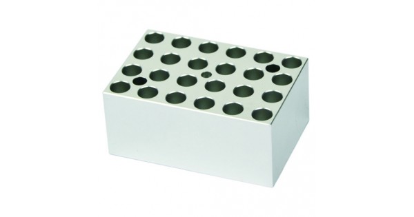 Heating block for 24 0.5ml tubes for dry bath incubator | BT Lab Systems