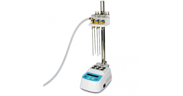 Mini Nitrogen Evaporator Sample Concentrator for 6 samples | BT Lab Systems