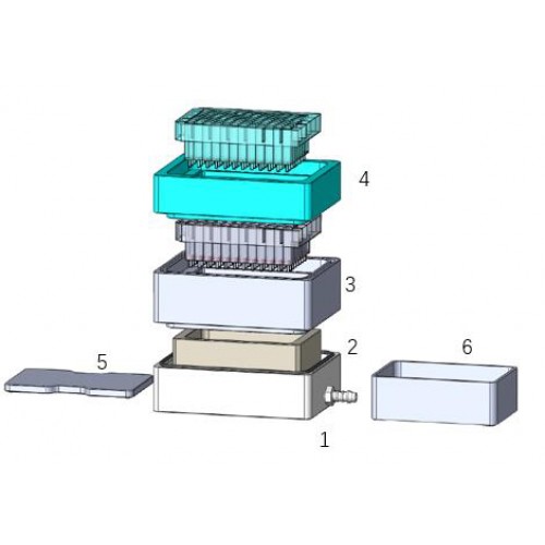 Double- Layer Vacuum manifold | BT Lab Systems