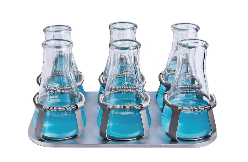 Shaking platform for 6 x 250ml flasks for Orbital shakers | BT Lab Systems