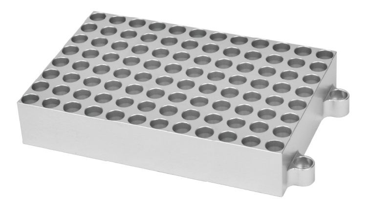 Heating block for 96 0.2ml tubes for shaking incubator | BT Lab Systems