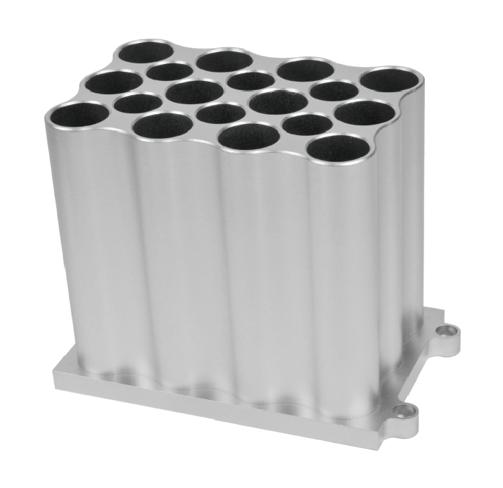 Heating block for 12 15ml tubes for shaking incubator | BT Lab Systems